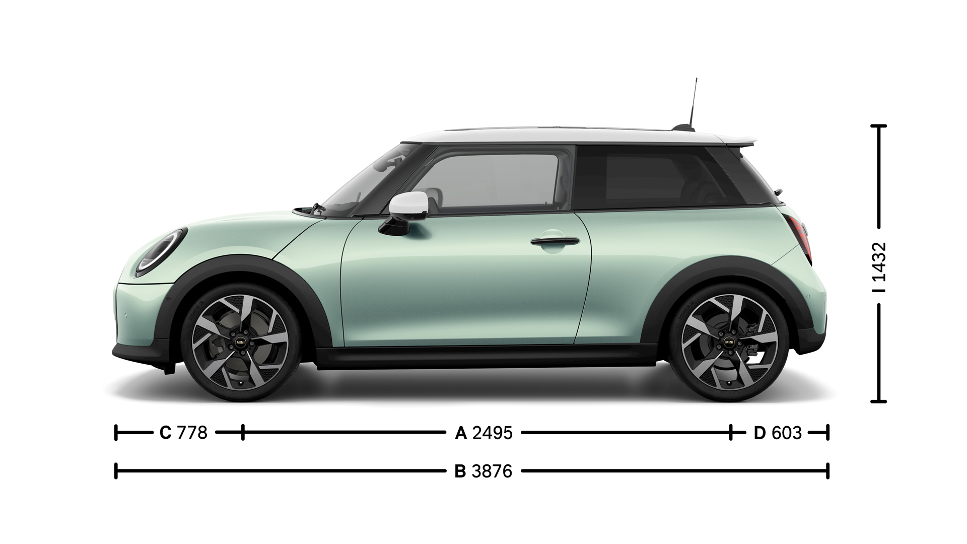 MINI Cooper 3-door - Dimensions | MINI UK