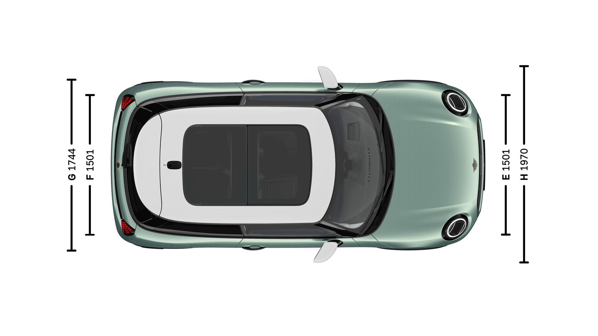 MINI Cooper 3-door - Dimensions | MINI UK