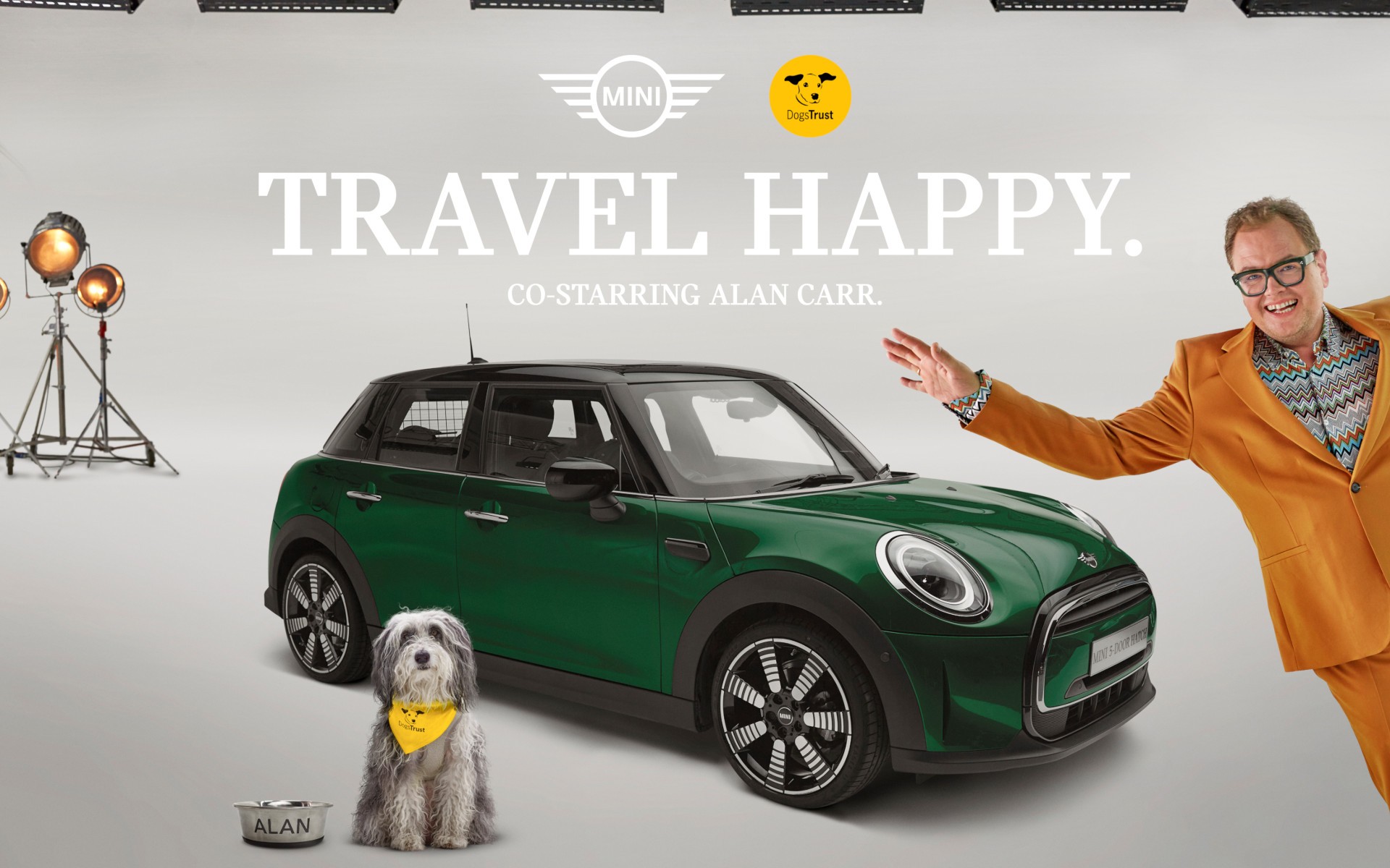 MINI partners with Dogs Trust and Alan Carr | MINI UK